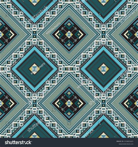 Seamless Pattern Geometric Shapes Backgrounds Can Stock Vector Royalty Free 2136831621