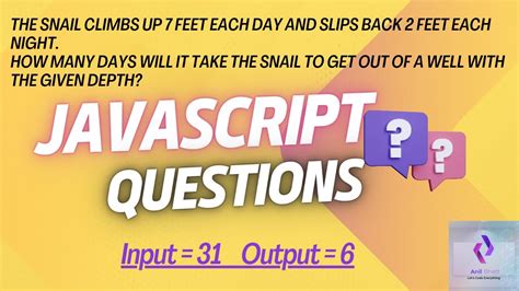 Some Complex Looking Yet Simple Javascript Questions For Javascript Learners Youtube