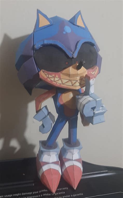 Sonicexe Tails Halloween Papercraft By Pepitocrack3000 On Deviantart