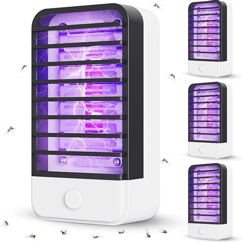 4 Pack Plug In Bug Zappers Indoor Flying Insect Trap Fly