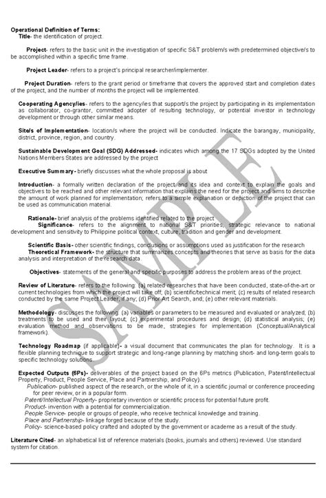 Writing Research Proposal For Beginners Operational Definition Of