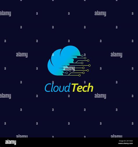 Cloud Logo Design Template Computing And Storage Vector Symbol Best