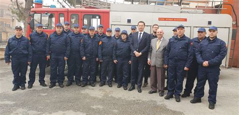 Промовирани новите униформи и нова опрема на Противпожарната едница во Крива Паланка