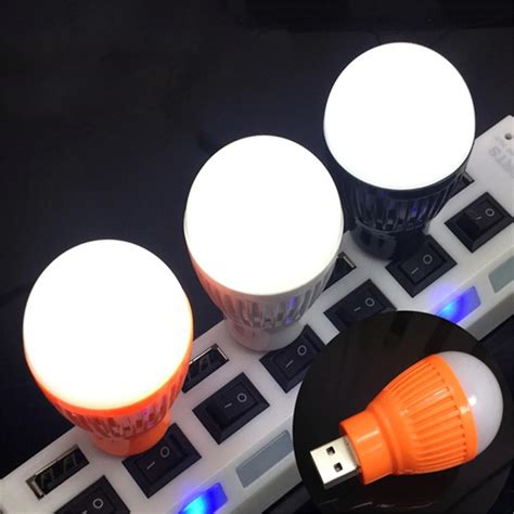 Маленькая Usb лампа мини светодиодный Ночной светильник портативный 5 В лампа для чтения книг