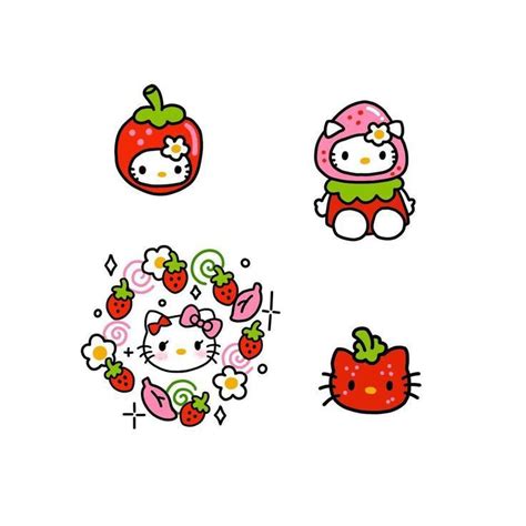 Hello Kitty Line Stickers At Anthony Camm Blog