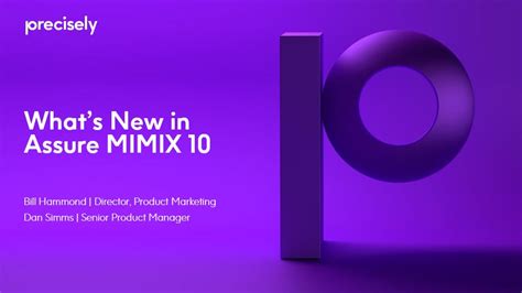 Whats New In Assure Mimix 10 Precisely