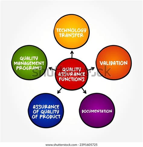 Quality Assurance Functions Mind Map Text Stock Vector Royalty Free 2391605725 Shutterstock