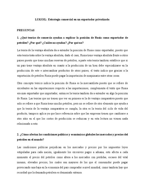 Lukoil Pdf Exportaciones Precios