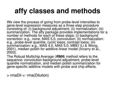 Ppt Introduction To R And Bioconductor Bmi 731 Winter 2005 Powerpoint Presentation Id 769451