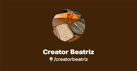 Creator Beatriz Instagram Linktree