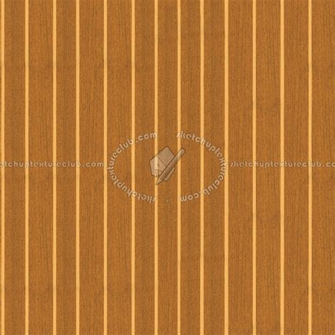 Teak Wood Decking Boat Texture Seamless 09275