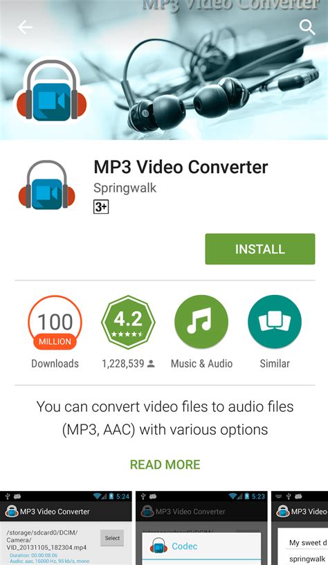How To Convert Video MP To Audio MP On Android Tactig