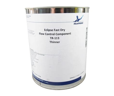 Akzonobel Tr 113 Eclipse Clear Fast Dry Flow Control Component Thinner