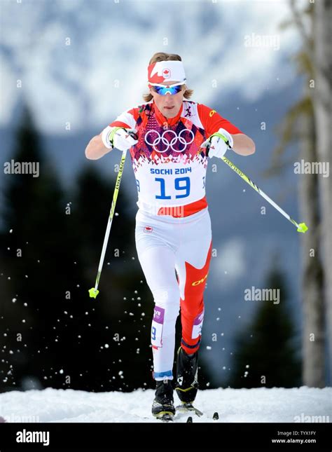 Graeme Canadien Killick Est Concurrentiel Dans Le Mens 15km Cross Country Classic Au Jeux