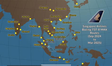 Southwest 737 Max Routes