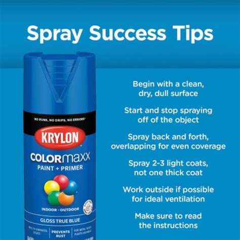Krylon® Colormaxx™ Clear Spray Paint Satin Crystal Clear 11 Oz Kroger