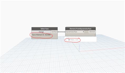 Fix Node Element FromDynamoSurface Packages Dynamo