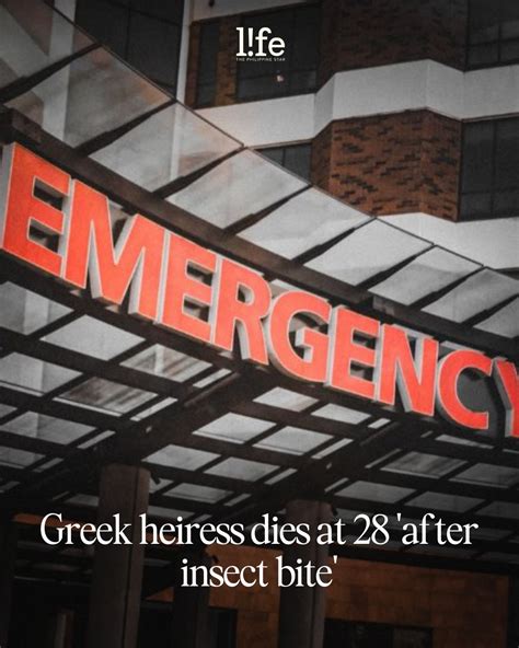 Philstar Deadly Insect Bite The 28 Year Old Daughter Of A Greek