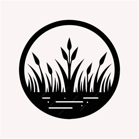 Premium Vector Grass Vector Silhouette Illustration
