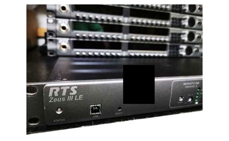 Used Rts Zeus Iii Le Digital Matrix Intercom System Used Machines Exapro