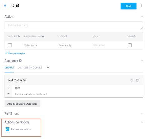 Dialogflow Es How To End The Conversation With API AI Stack Overflow