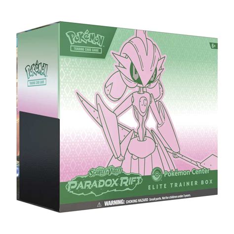 Pokémon Tcg Scarlet And Violet Paradox Rift Pokémon Center Elite Trainer