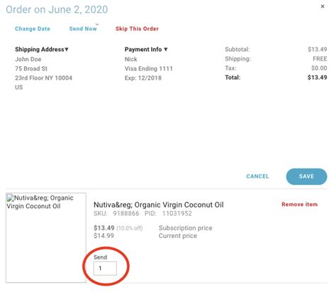 managing your customer s orders ordergroove knowledge center