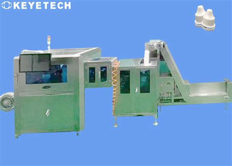 Eye Dropper Bottle Cap Inspection System Defects Detector For Plastic Packaging