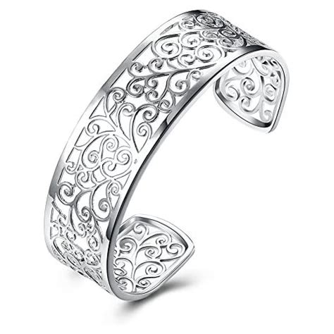 The 10 Best Sterling Silver Cuff Bracelets Of 2024 Reviews Findthisbest
