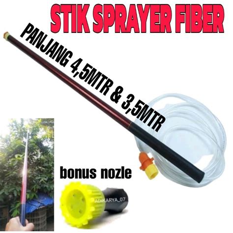 Jual Gratis Nozle Stik Sprayer Elektrik Fiber 45meter 35meter Stik
