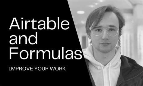 Create Your Best Airtable Formulas By Mariuslutter Fiverr