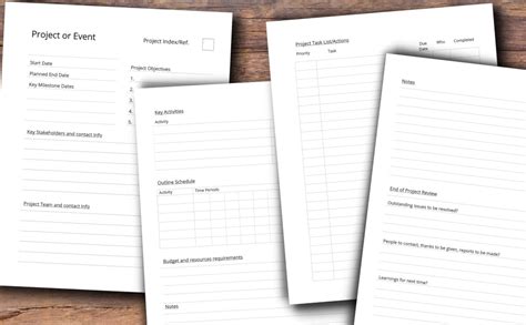 Multi Project Organizer Notebook A Convenient Planner To Help You Track Manage And Organize Up