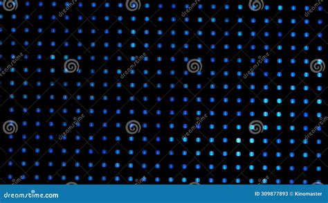 Led Screen Displaying An Rgb Dot Pattern Stock Illustration Illustration Of Pixel Illuminated
