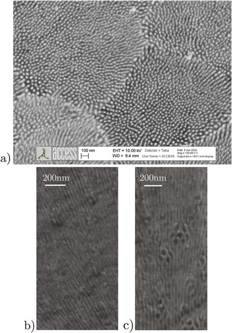 100 Wt Sample A Transversal Section Showing A Fibrous Ultra Fine