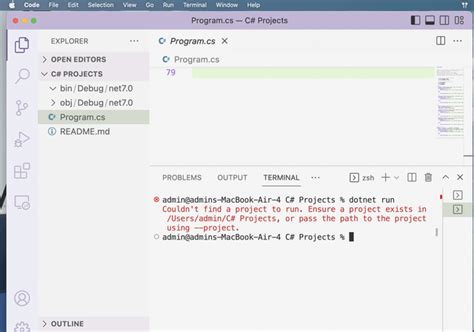 Vs Code Couldnt Find A Project To Run Rvscode