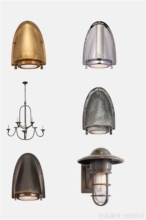 金属灯具金属家具大山谷图库
