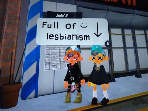 Any Other Splatoon Playing Lesbians Use This Hair In Game It Seems To