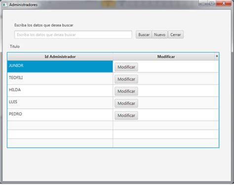 ¿cómo Seleccionar La Fila Donde Se Encuentra Un Botón En Un Tableview Javafx Stack Overflow