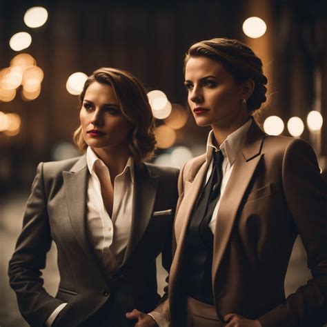 Lesbians Gangsters Wearing Suits And Sunglasses By Hameedbond On Deviantart