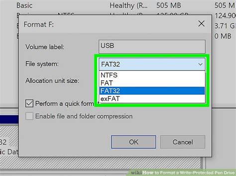 Ways To Format A WriteProtected Pen Drive WikiHow