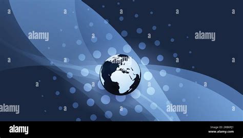 Earth Globe Design Global Business Technology Globalisation Concept