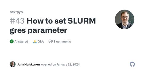 How To Set SLURM Gres Parameter Nextpyp Discussion GitHub