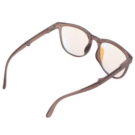 Color Blind Glasses Foldable Portable Coffee Frame Color Correction Glasses For Red Green