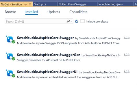 Asp Net Core Api With Swagger Phani Bandaru