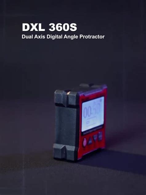 Dxl360 Dxl360s Dual Axis Angle Protractor Level Dual Axis Level Gauge Diagnostic Tool With 5