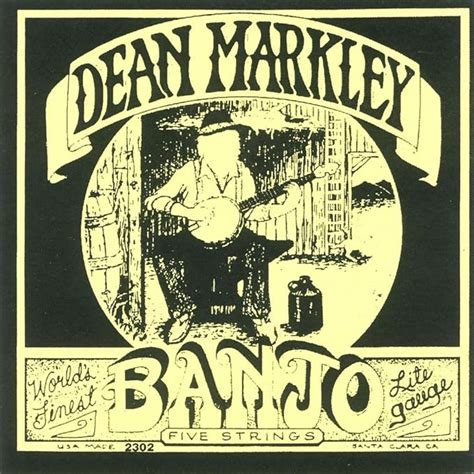 Dean Markley 2302 Light Gauge Banjo Strings Set Of 5 Premium Banjo