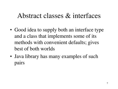 Ppt Abstract Classes And Inheritance Hierarchies Powerpoint