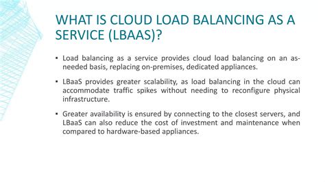 Load Balancing In Cloud Computingpptx