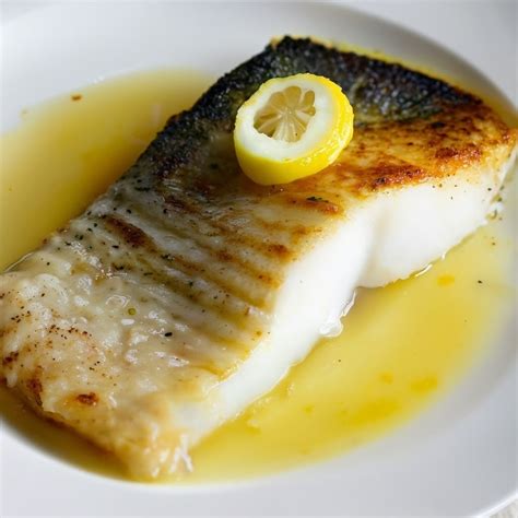 Pan Seared Haddock Fillet With Lemon Butter Sauce Recipe Instacart