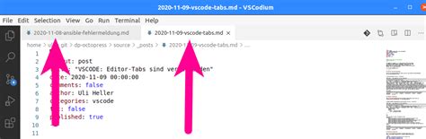 Vscode Editor Tabs Sind Verschwunden Daemons Point Intelligente Lösungen In Neuer Dimension